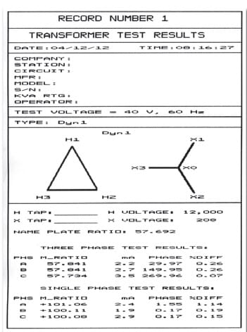 Transformers Testing 3PHASE